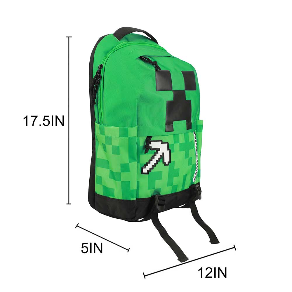 Minecraft Creeper Backpack – Mochilas en Monterrey